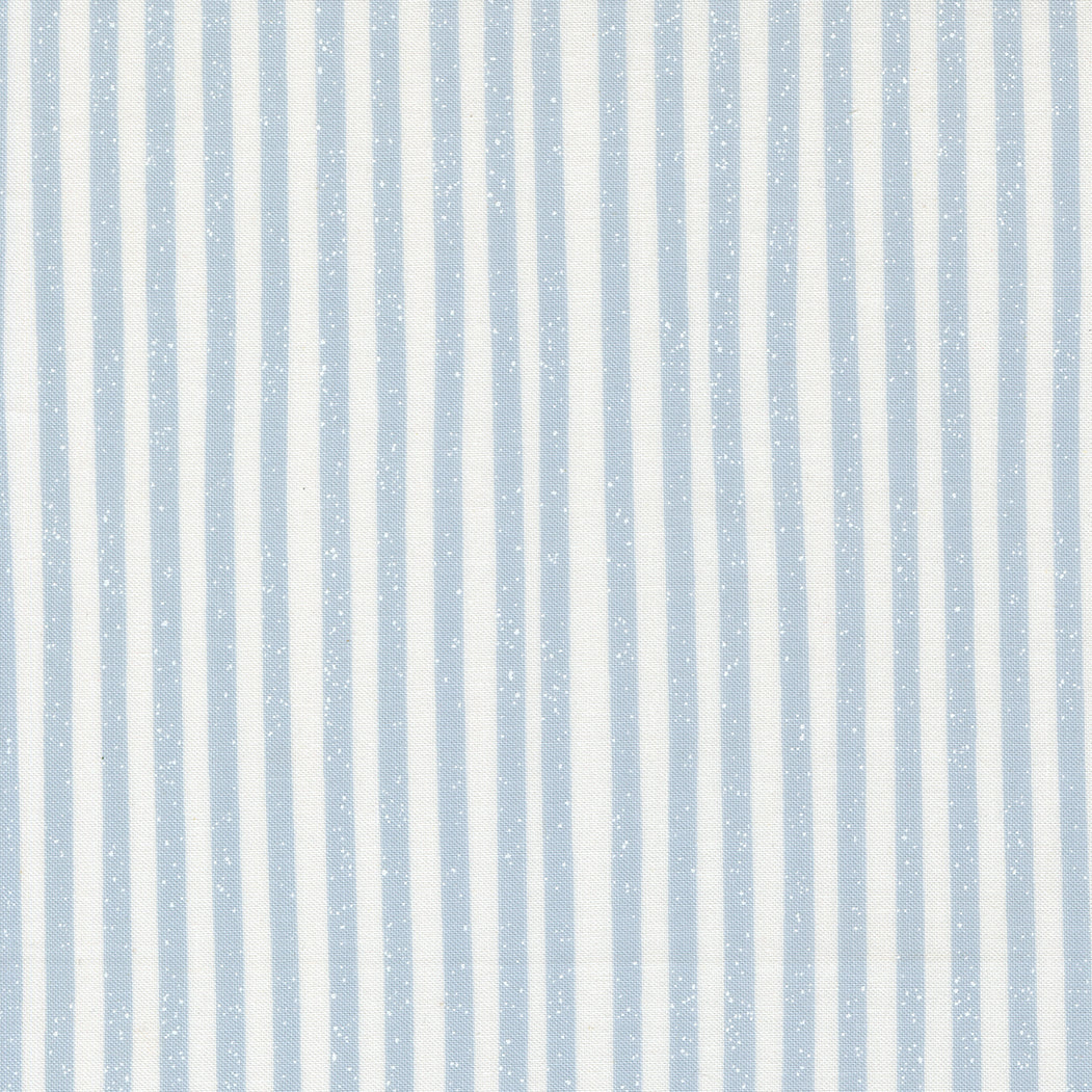 Blossoms and Blooms Stripe Powder Blue M3905439 by Elena Amo for Moda ...