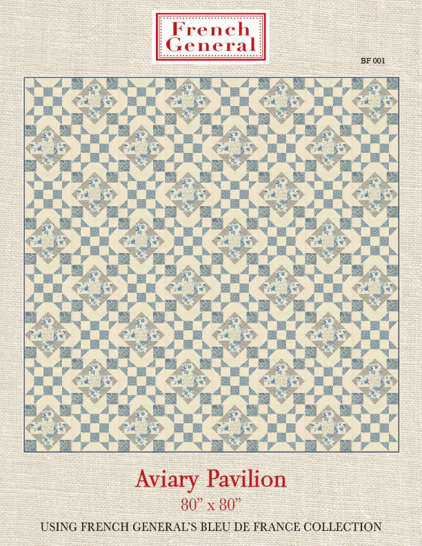 Aviary Pavillion Quilt Pattern by French General – The Rural Stitch Co