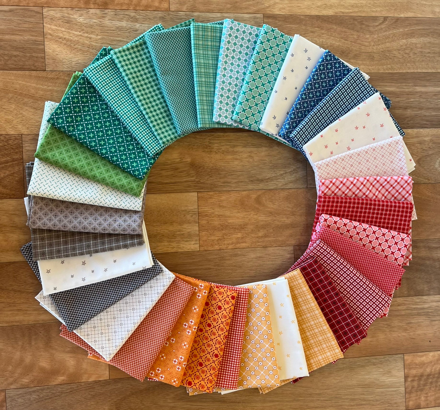 Bee Plaids - Fat Quarter Bundle by Lori Holt for Riley Blake – The Rural Stitch Co