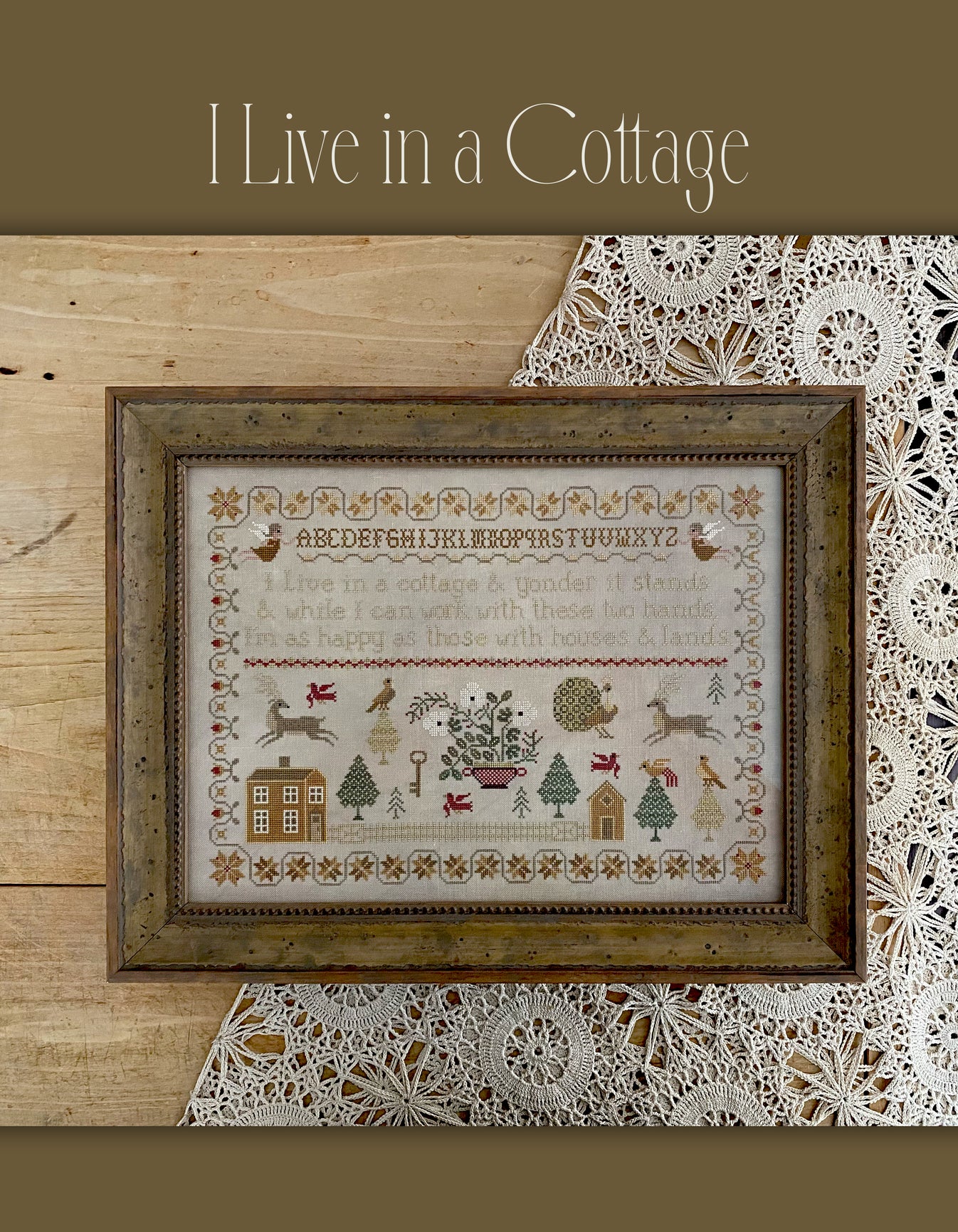 Humble Cottage Cross Stitch Booklet by Teresa Kogut – The Rural Stitch Co