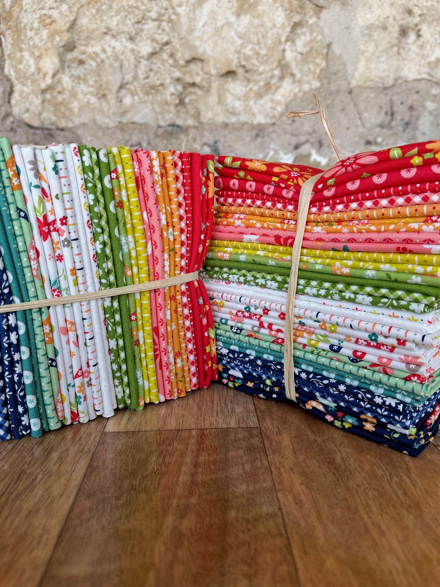 Raspberry Summer Fat Eighth Bundle by Sherri & Chelsi for Moda Fabrics ...