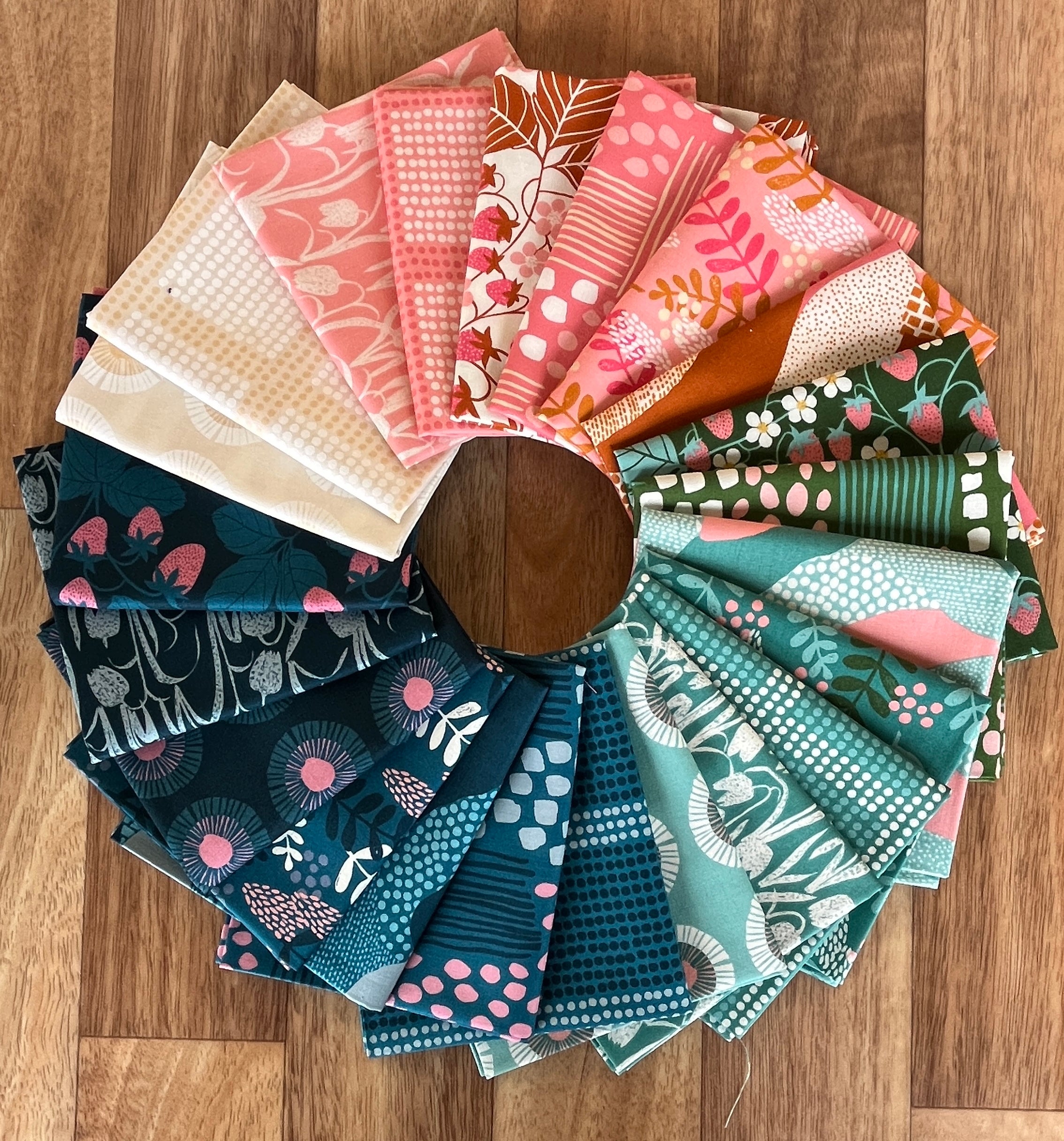 Reimagined Landscapes Fat Quarter Bundle by Jen Hewett for Ruby Star S ...