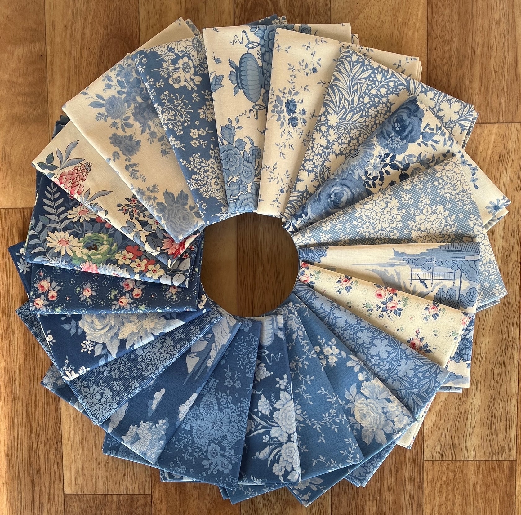 Something Blue Fat Eighth Bundle by Tilda – The Rural Stitch Co