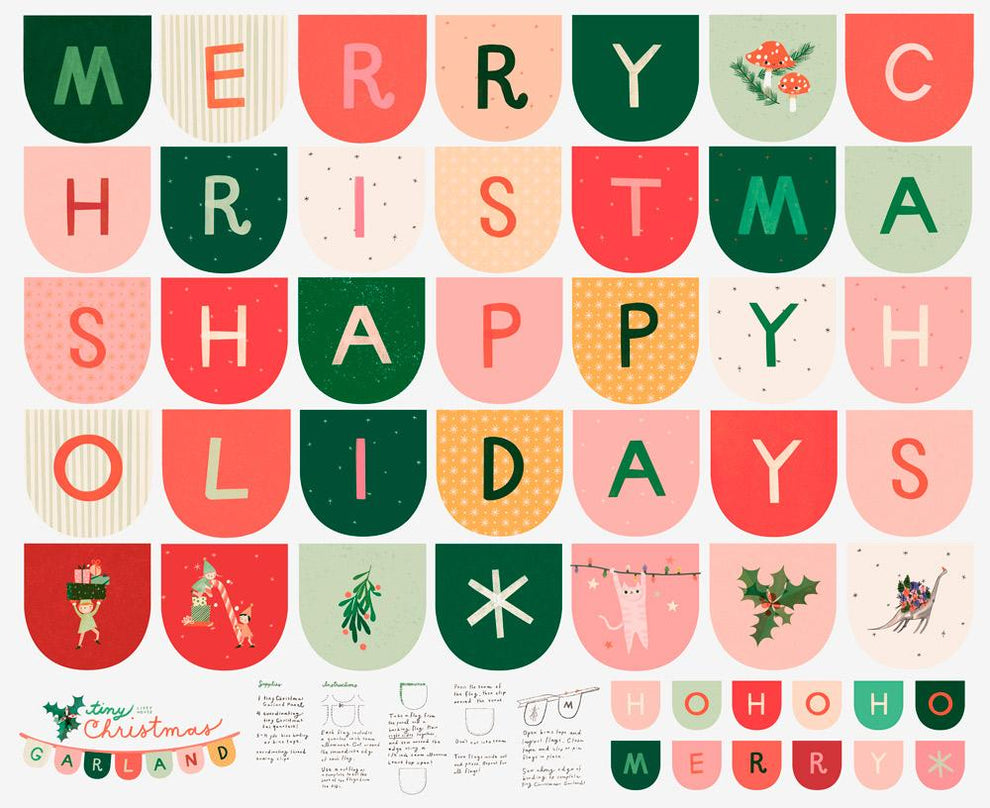Tiny Christmas Panel by Lizzie House for Moda Fabrics – The Rural Stitch Co