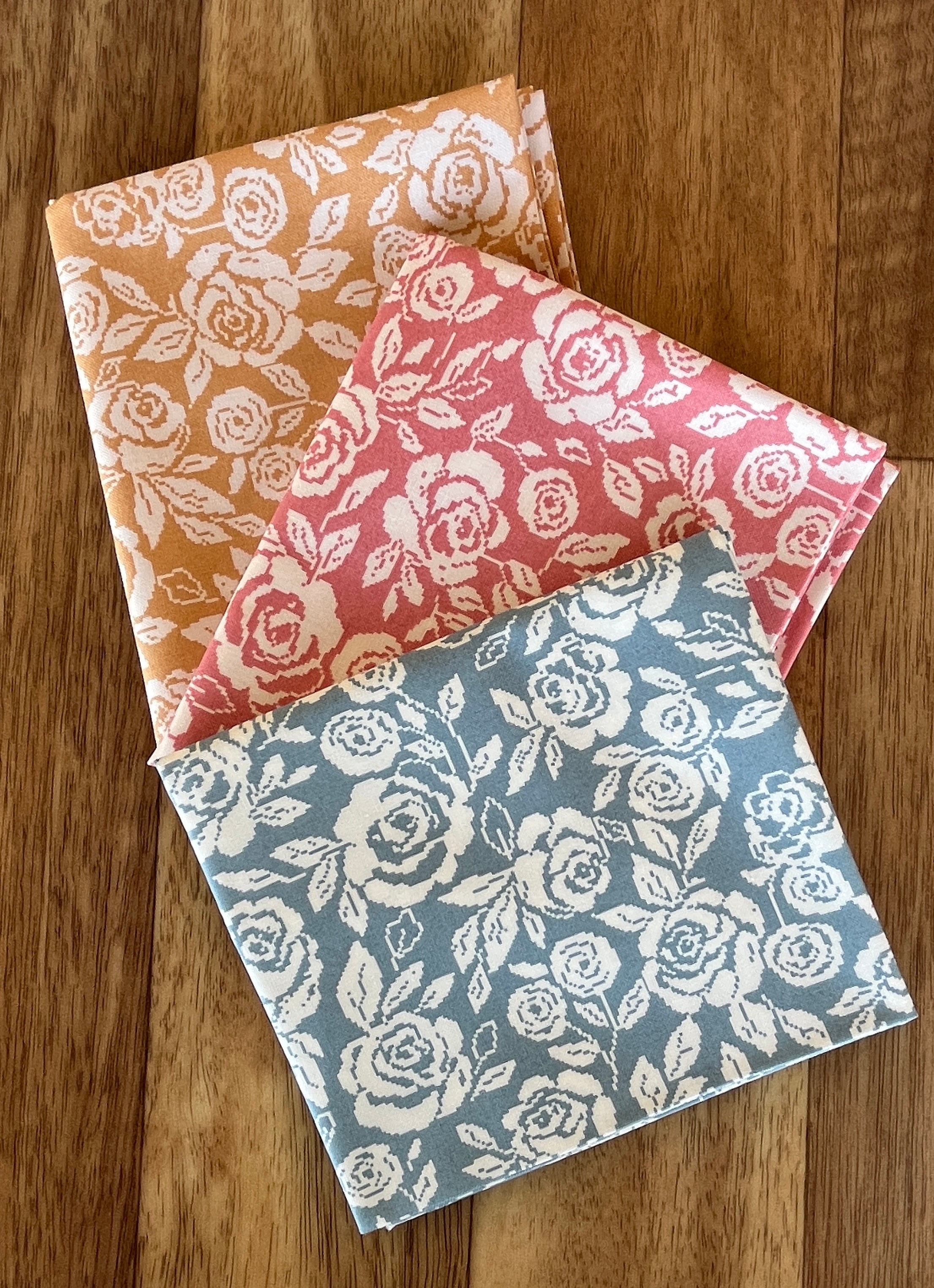 Wild Honey Rose Tapestry Fat Quarter Bundle by Lella Boutique for Moda ...