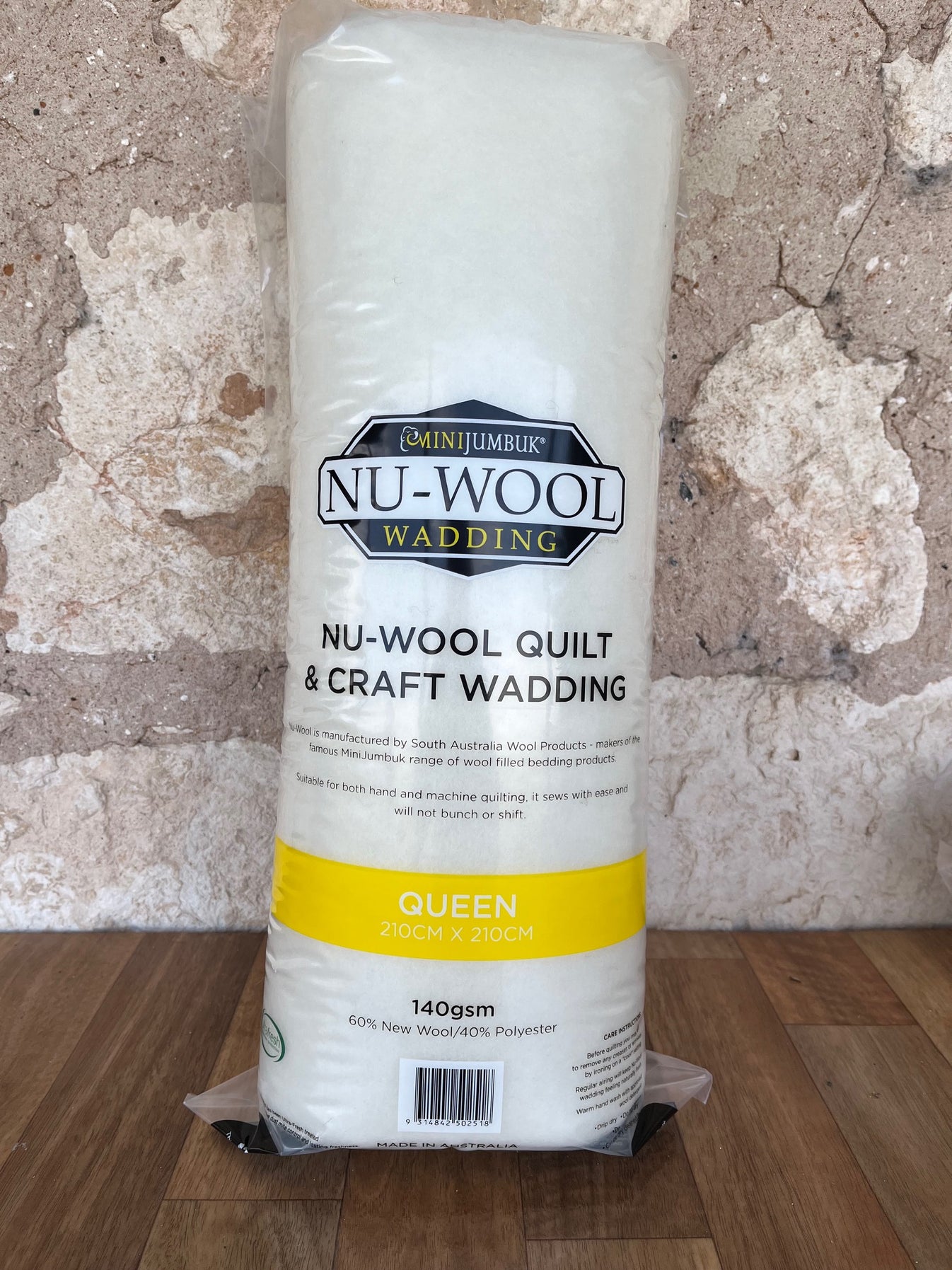 Nu-wool wadding/batting Mini Jumbuk – The Rural Stitch Co